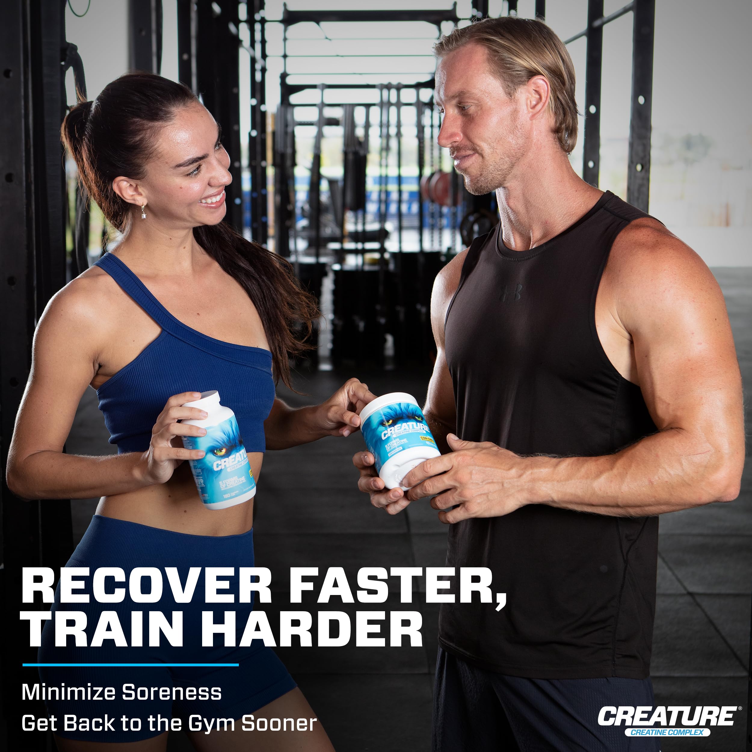 CREATURE® Creatine Complex - Creatine Monohydrate Capsules with 5 Types ...