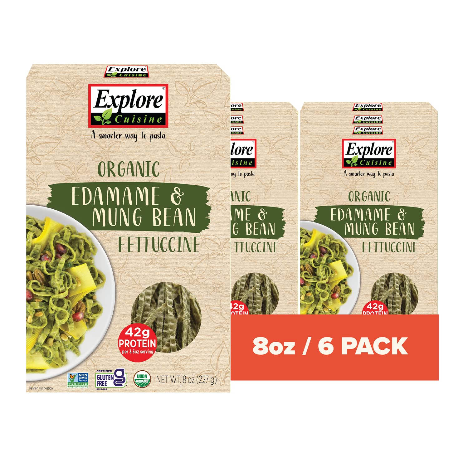 Explore Cuisine Organic Edamame & Mung Bean Fettuccine -Easy-to-Make ...