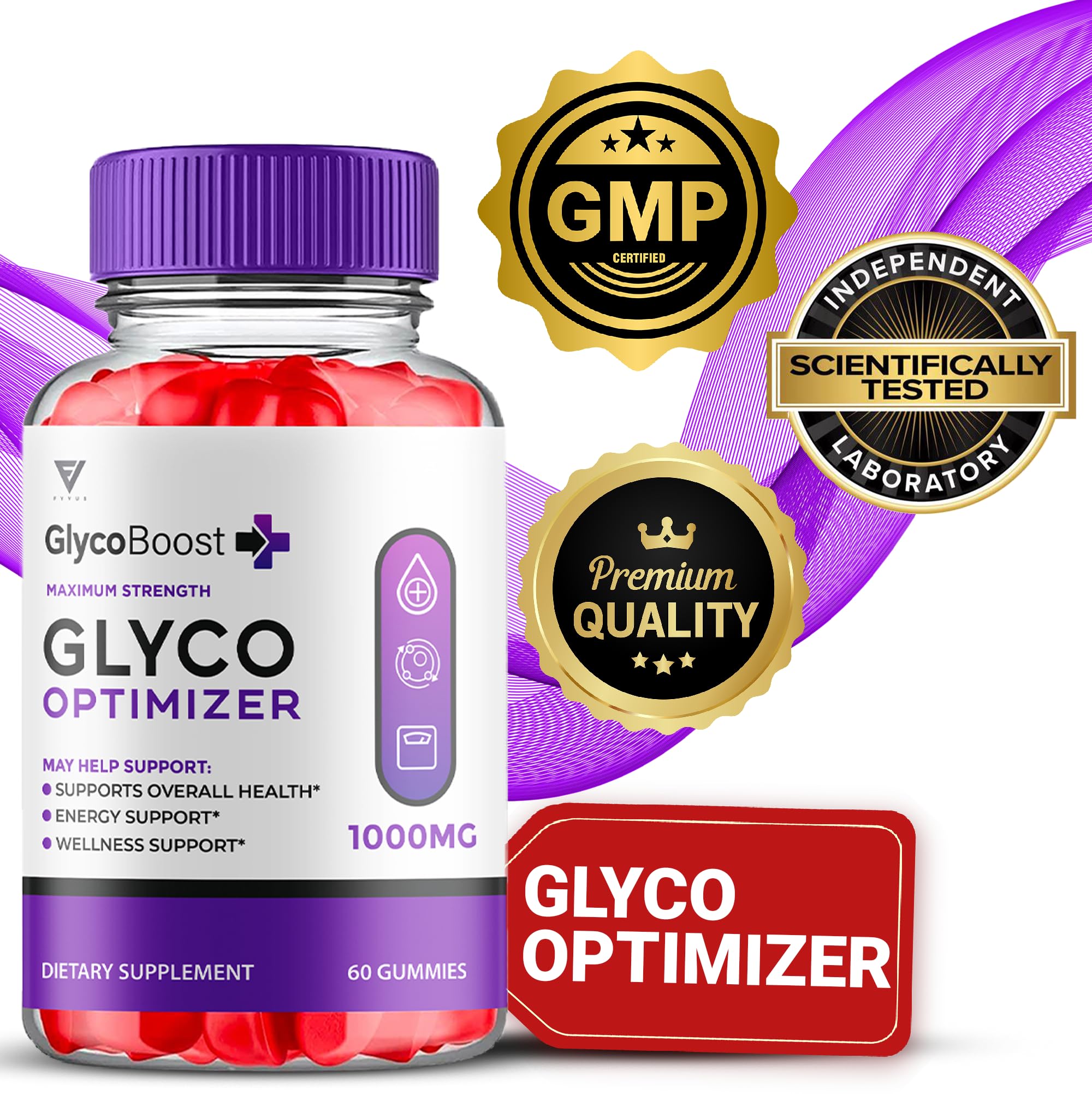 (3 Pack) Glycoboost Gummies, Glycoboost Advanced Strength Overall ...