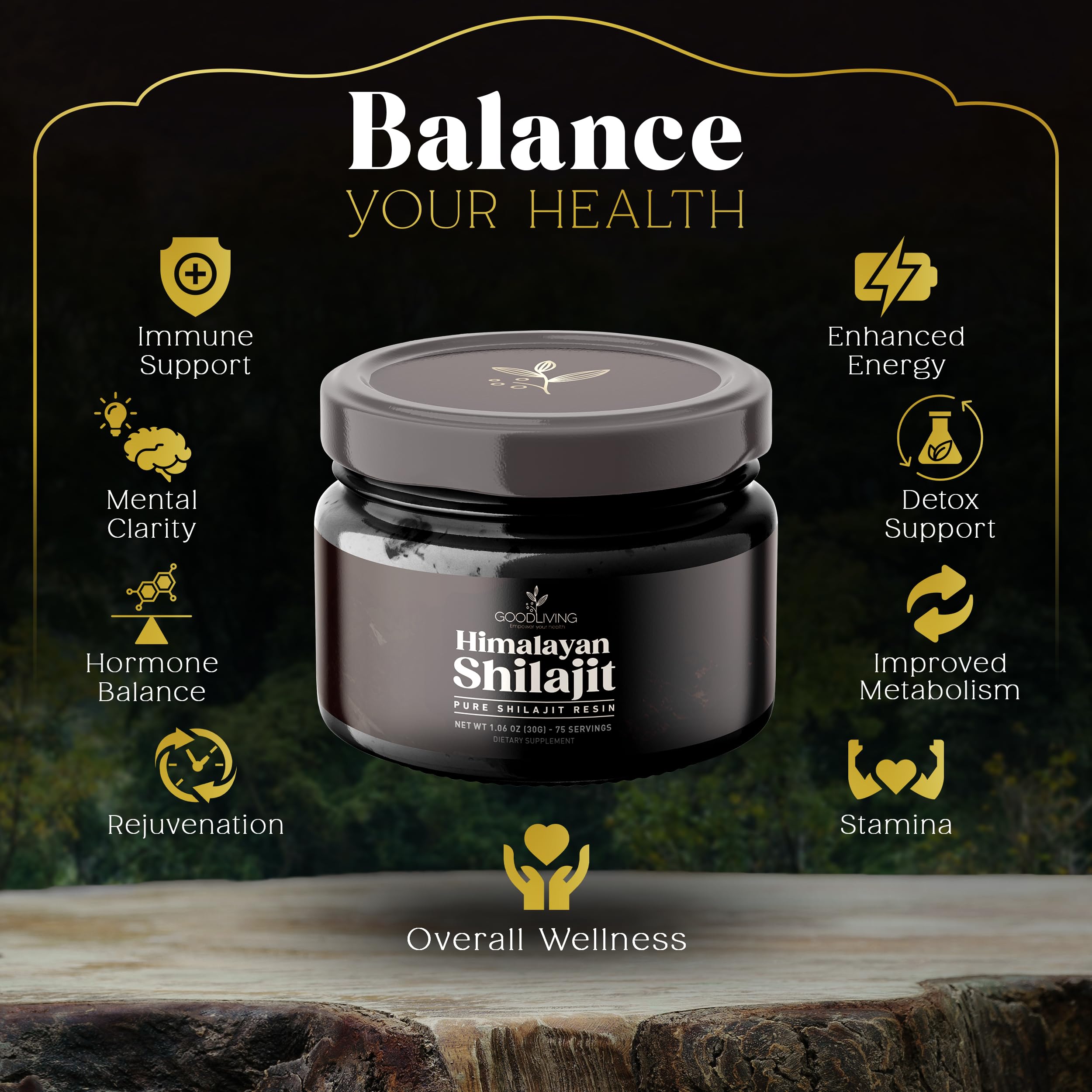 Pure Shilajit Resin – Pure Himalayan Shilajit for Energy, Strength ...