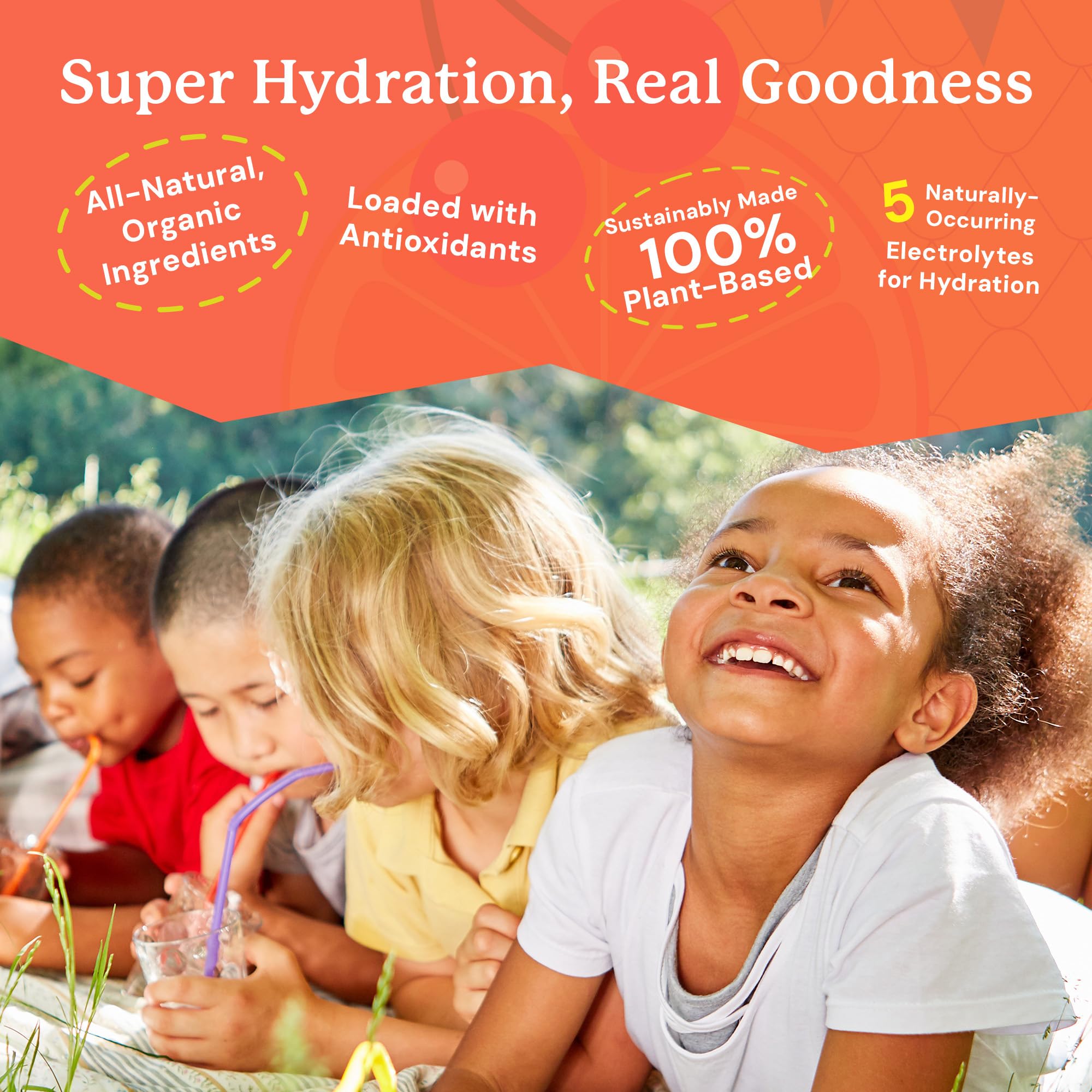 Kids Probiotic and Electrolytes Powder - Electrolyte Powder for ...