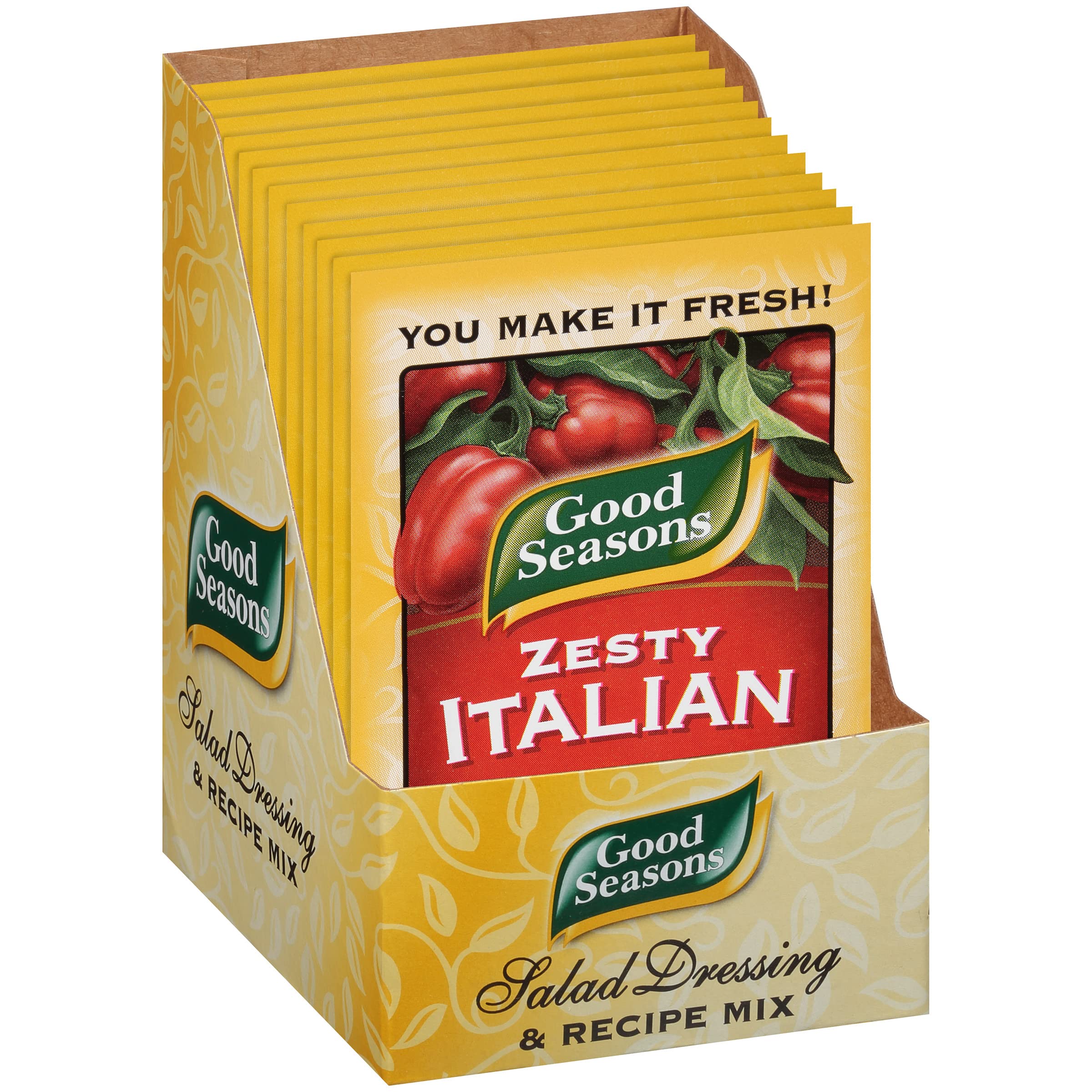 Good Seasons Zesty Italian Dressing & Recipe Seasoning Mix (24 Ct Pack ...