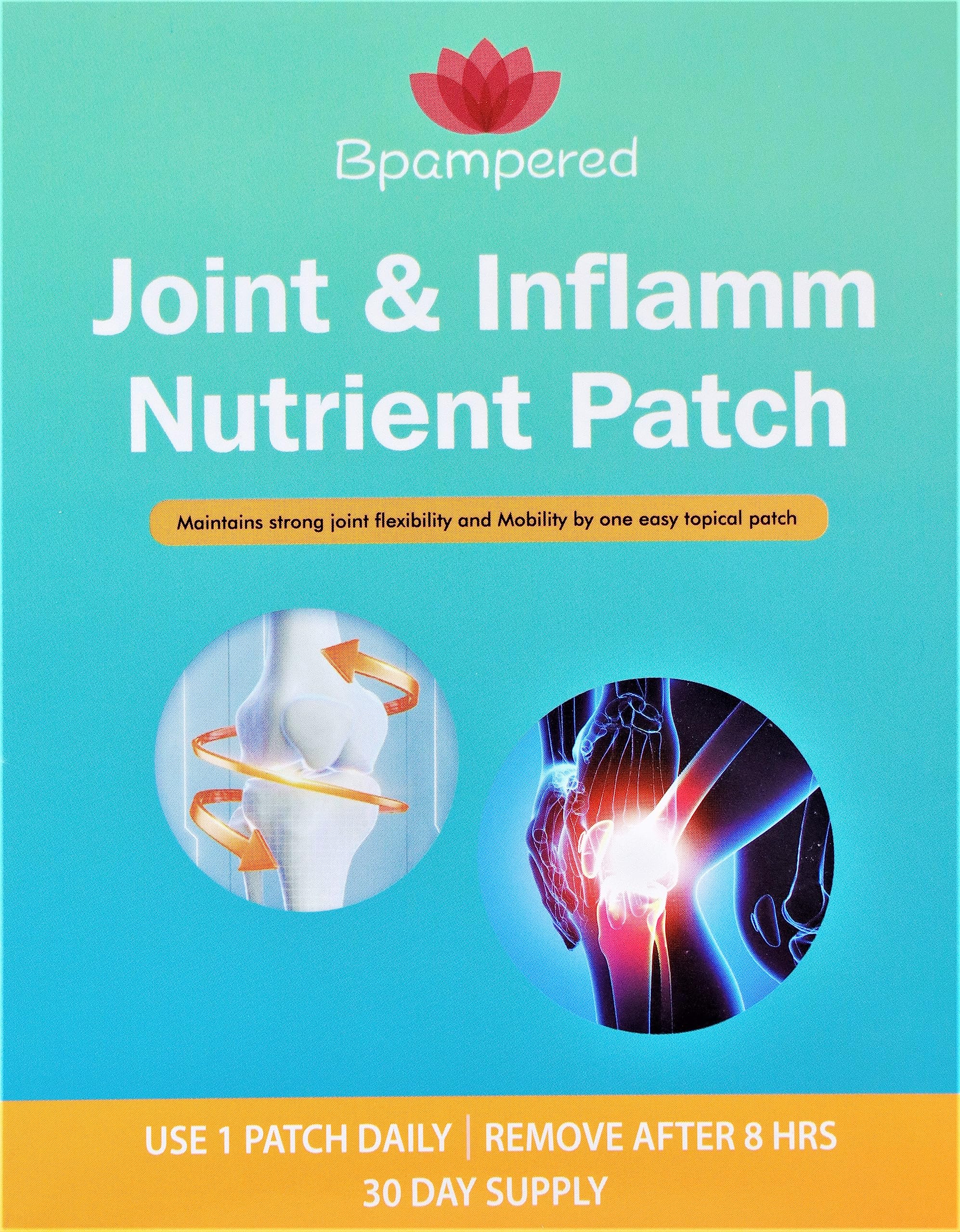 Joint & Inflamm Nutrient Patch - Glucosamine Chondroitin Complex with ...